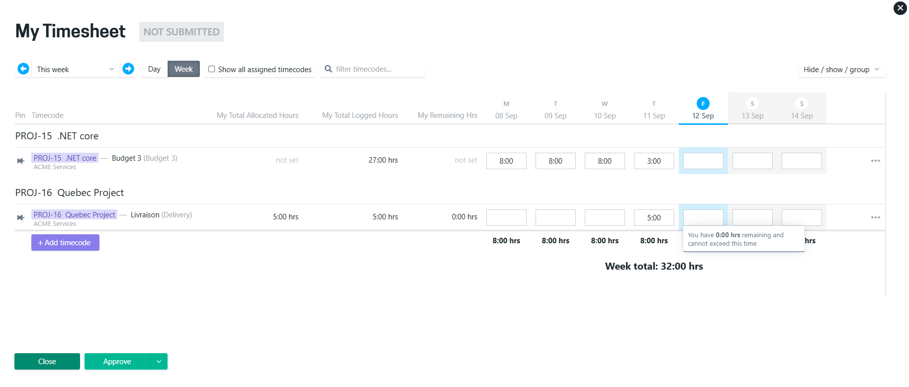 Tips & tricks, troubleshooting and common questions on timesheets