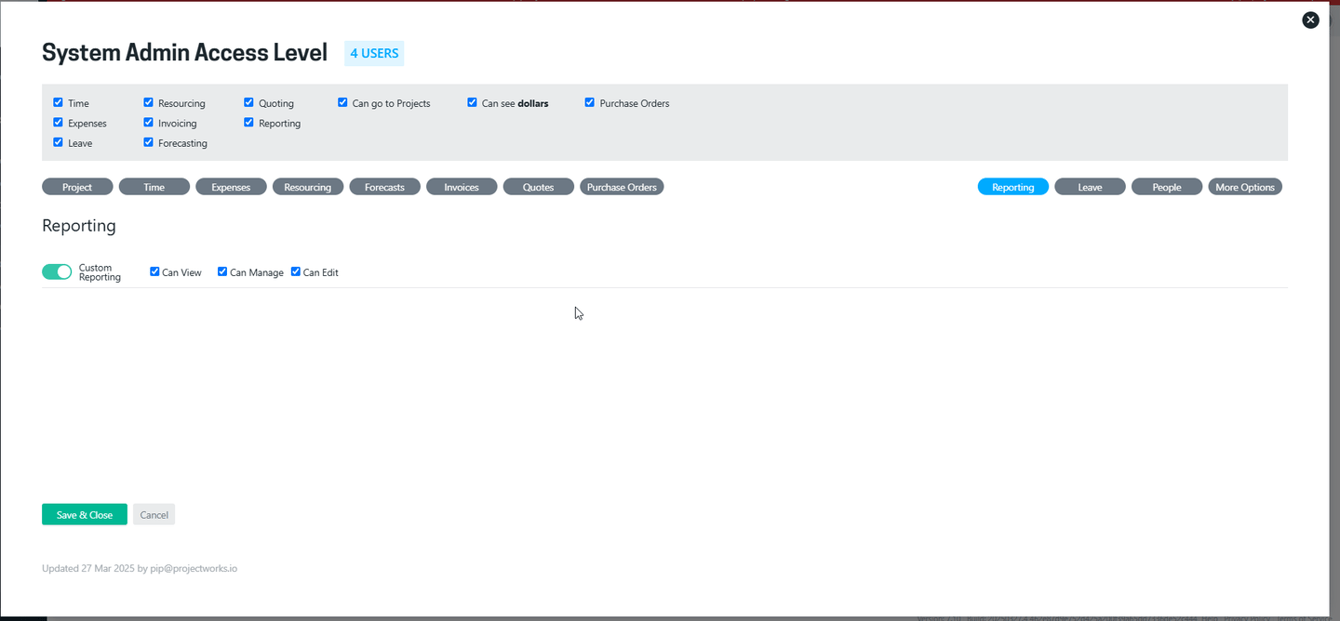 Getting Started with Custom Reporting