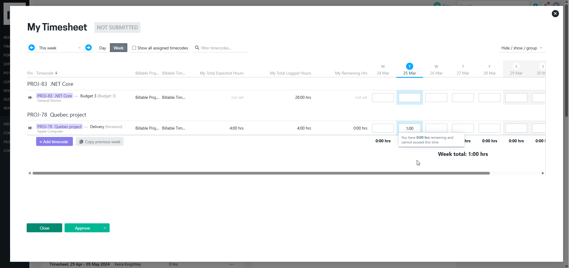 Tips & tricks, troubleshooting and common questions on timesheets